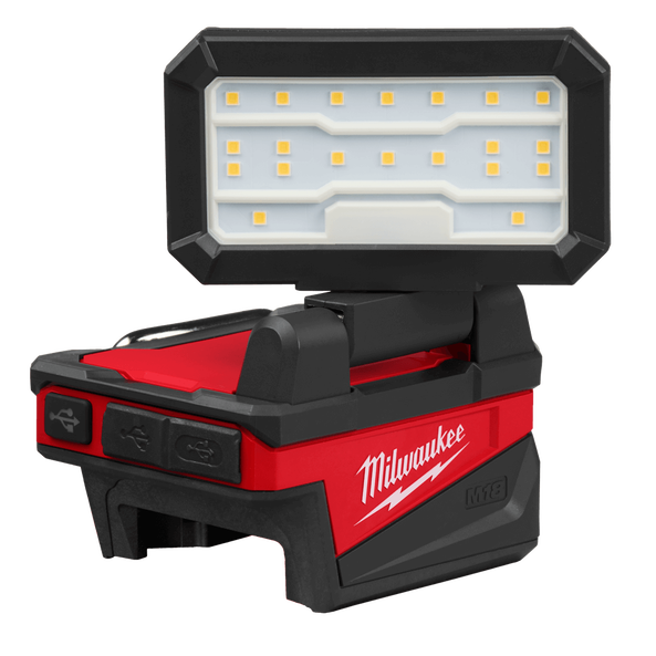 18V LXT Lighting Milwaukee M18 Compact Battery Light w USB Output for Charging Baretool