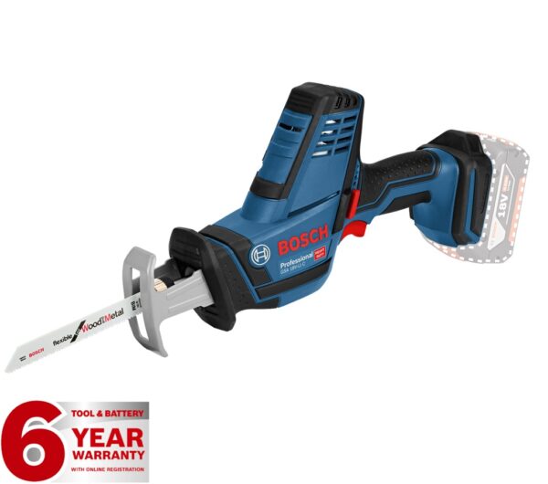 Bosch Cordless One Handed Reciprocating Saw (Baretool) - Hector Jones