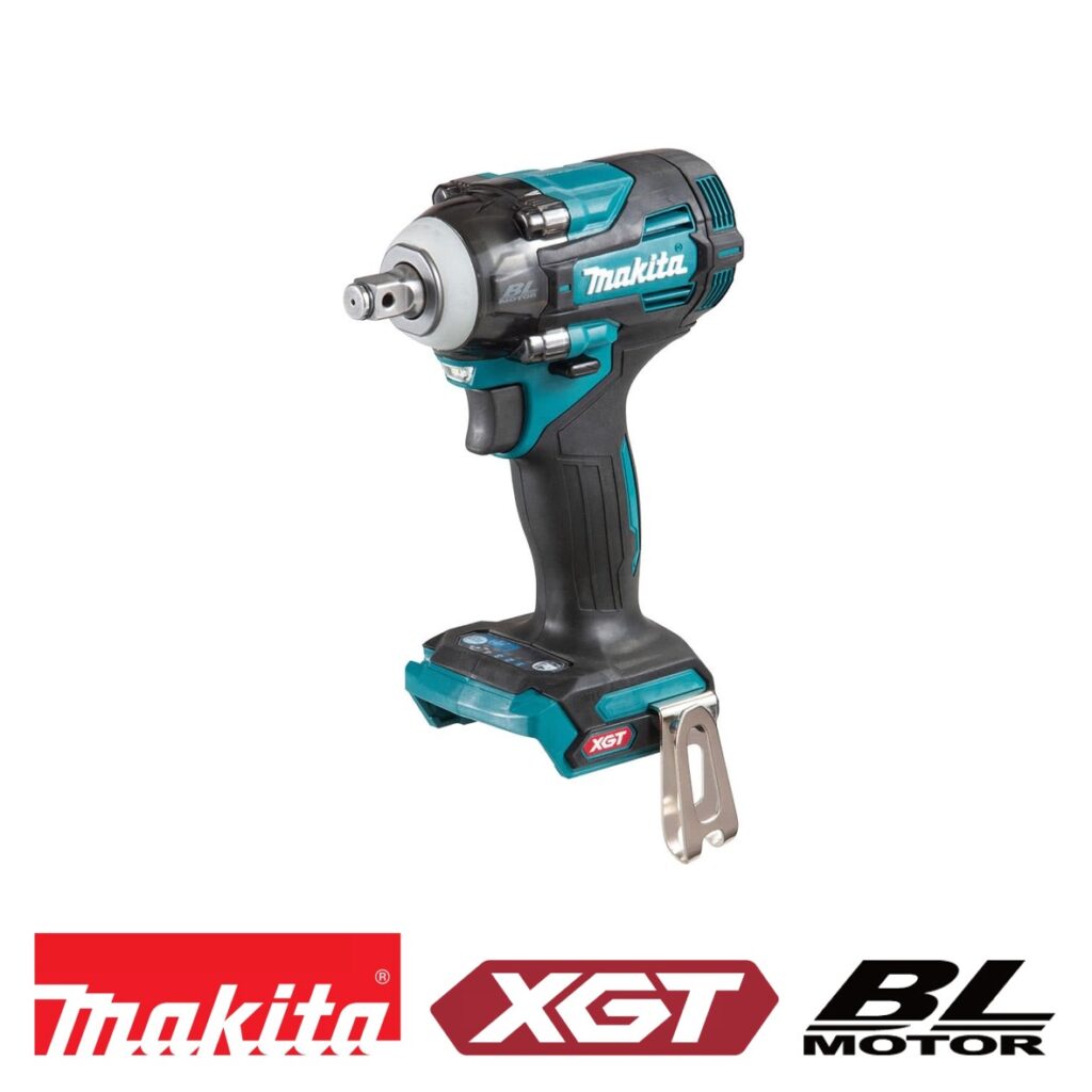 Makita TW004G 40Vmax XGT Brushless 1/2" Impact Wrench C ring (Baretool ...