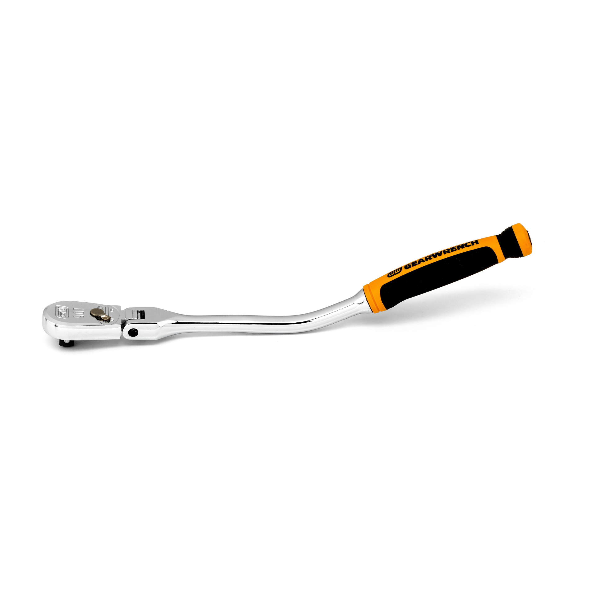 GEARWRENCH 3/8in. Drive 90-Tooth Dual Material Offset Flex Head ...