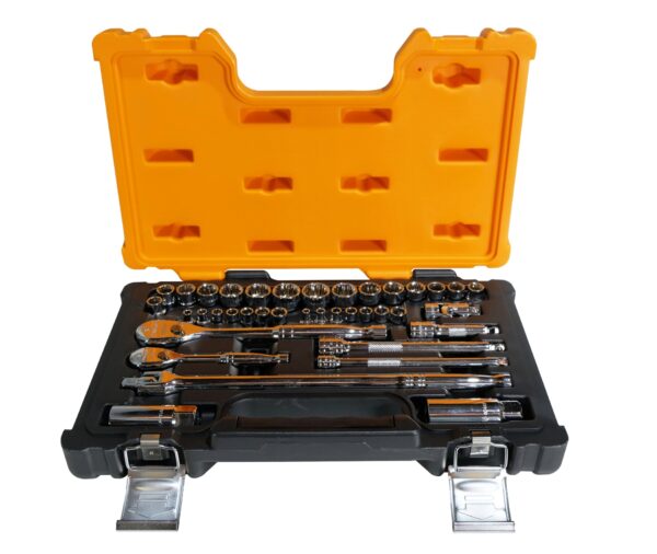 GEARWRENCH 38Pc 1/4 & 3/8 in. Drive SAE/Metric Standard Socket Set ...