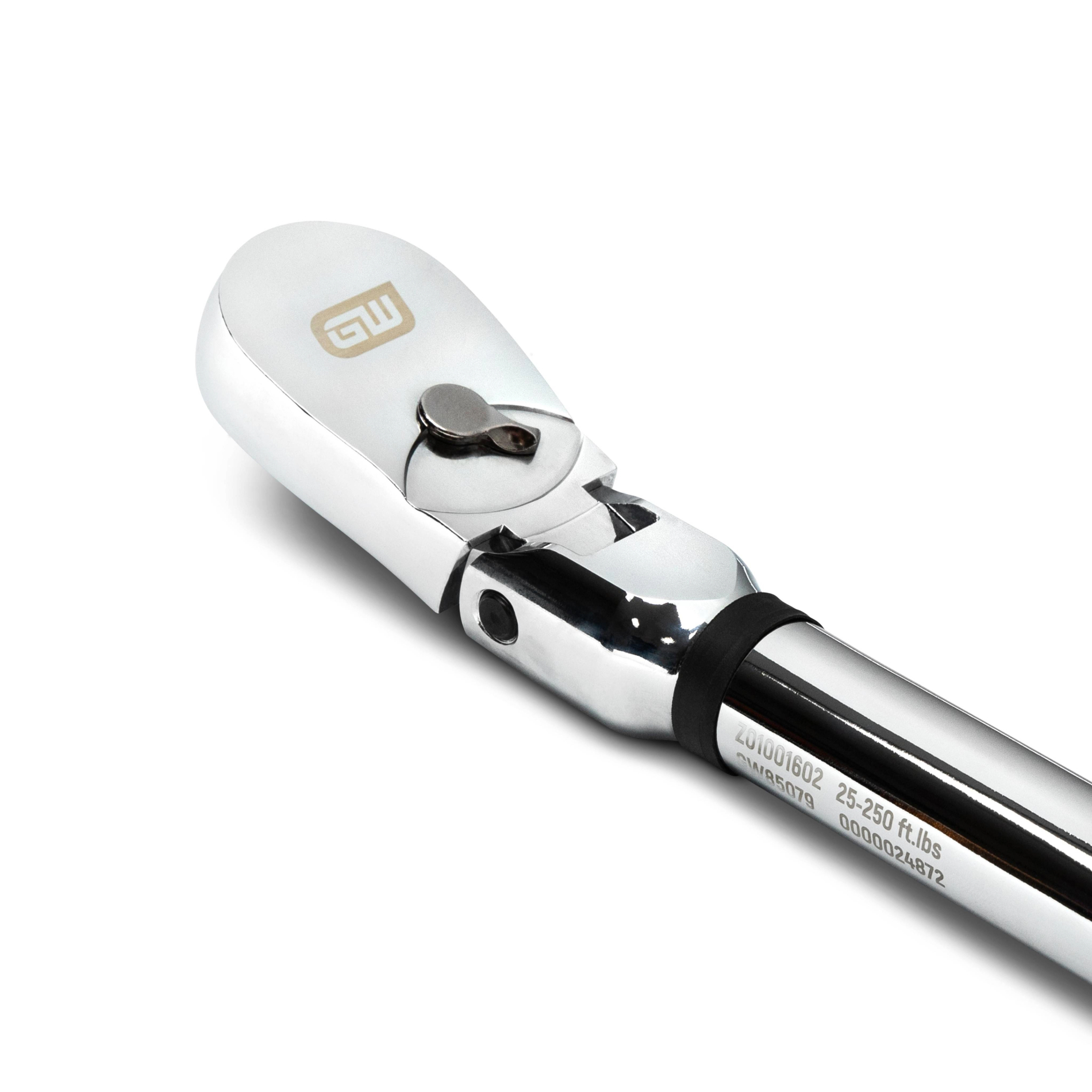 GEARWRENCH 1/2in. Drive 25-250ft/lbs. Flex Head Electronic Torque ...